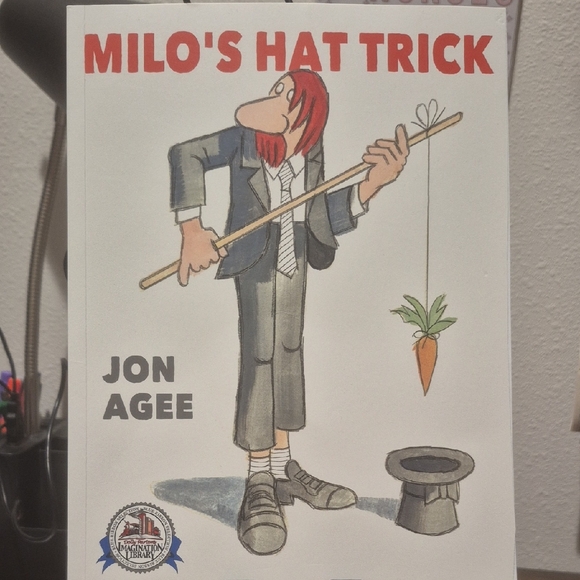 Toys | Milos Hat Trick Book By Jon Agee | Poshmark